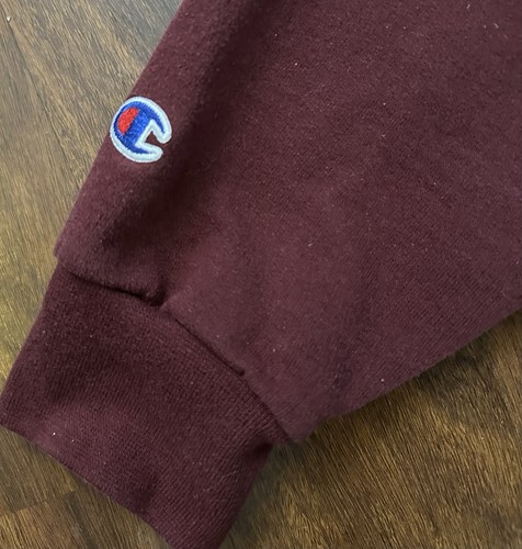 MIT Massachusetts Institute of Technology Hoodie Maroon Champion Size ...