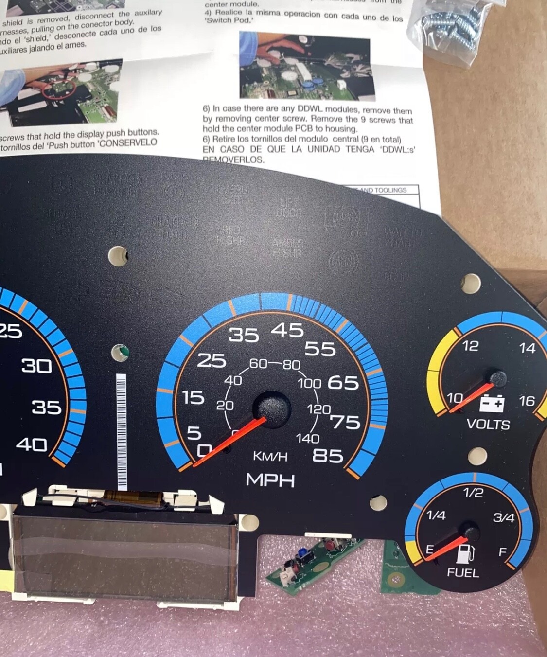 2602886C93 International 4300 Navistar Instrument Cluster for sale ...