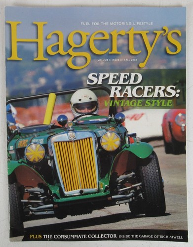 Hagerty's Magazine Fall 2008 Vintage Road Racing Automobiles Oldsmobile ...