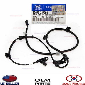 ABS WHEEL SPEED SENSOR FRONT LEFT GENUINE SANTA FE 13-18 SORENTO 15 ...