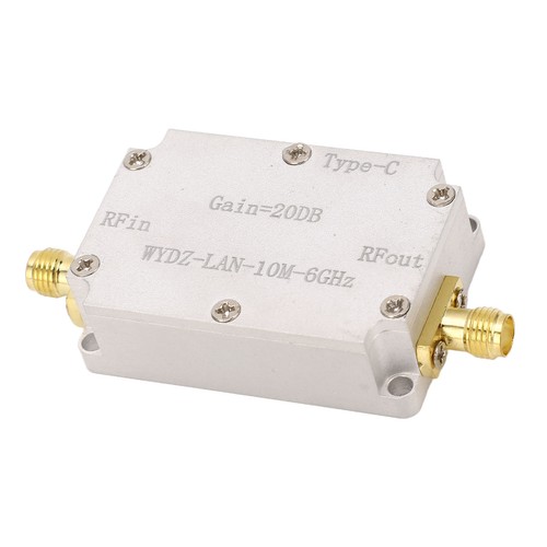 High Flatness Amplifier 10M-6GHz 20DB Gain LNA RF Signal Drives ...