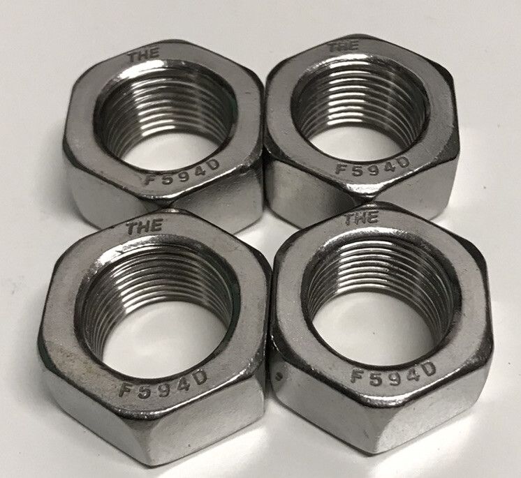Fastenal Stainless Steel Finished Hex Nut 70719 F594d for sale online ...