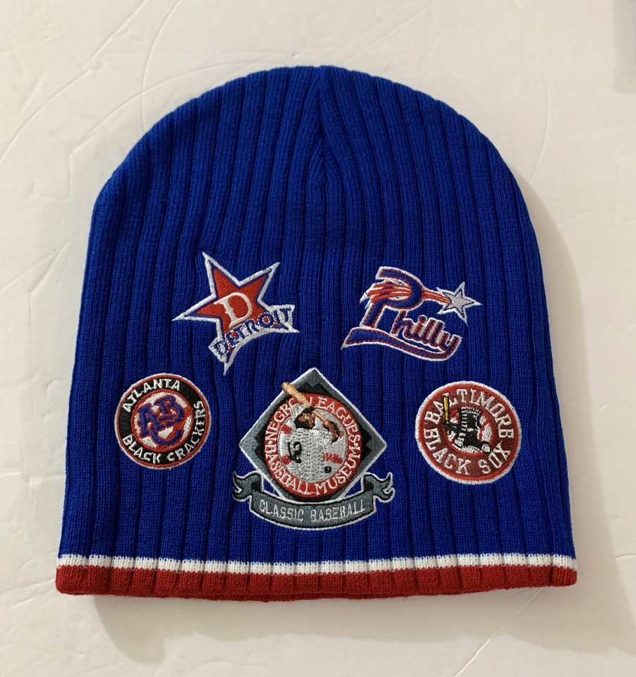 NLBM BEANIE HAT Negro Leagues Baseball Museum BIG BOY HEADGEAR - Choose ...