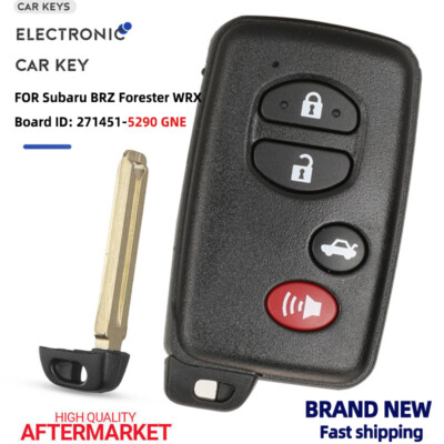for Subaru BRZ Forester WRX Keyless Smart Remote Key Fob HYQ14ACX ...