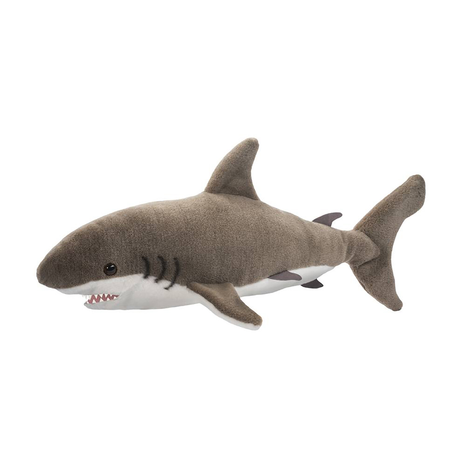 Douglas Cuddle Toys FIN GREAT WHITE SHARK | eBay