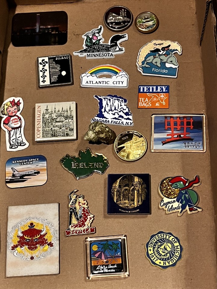 41 Vintage Magnets Lot | eBay