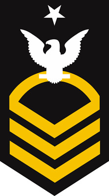 4" NAVY E-8 SENIOR CHIEF PETTY OFFICER GOLD DECAL STICKER USA MADE | eBay