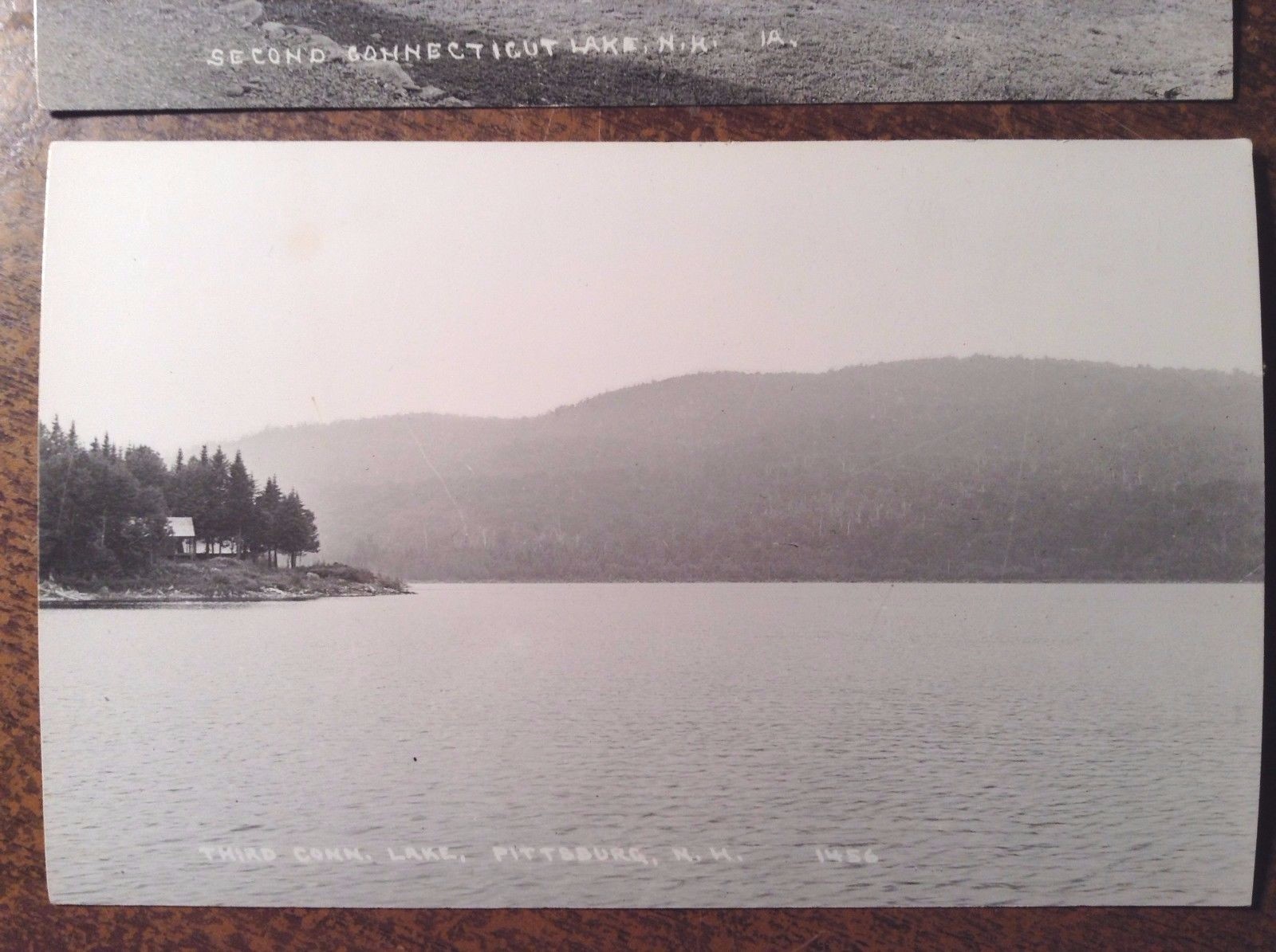 CONNECTICUT LAKES Pittsburg NH 3 Real Photo Postcards 1st 2nd & 3rd ...