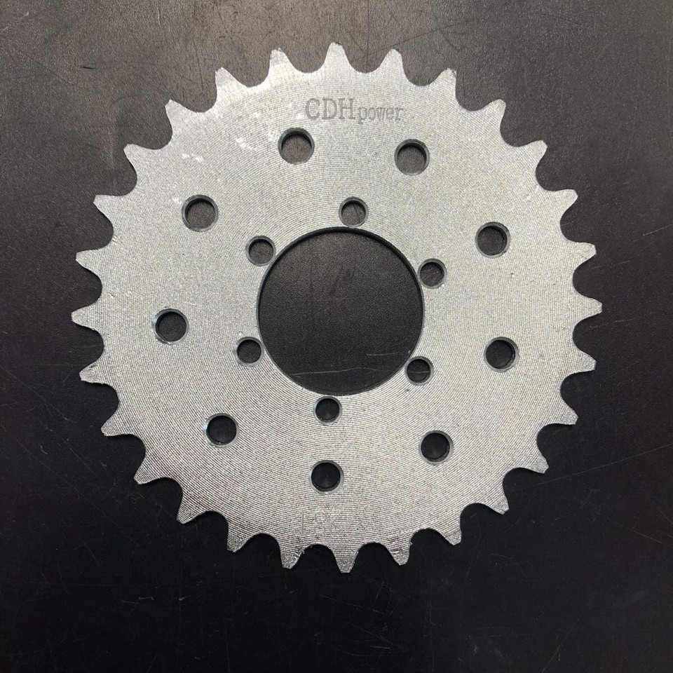CDH 29"/700C Aluminum Mag Wheel/Bicycle Mag Rim& 28T Sprocket Gas ...
