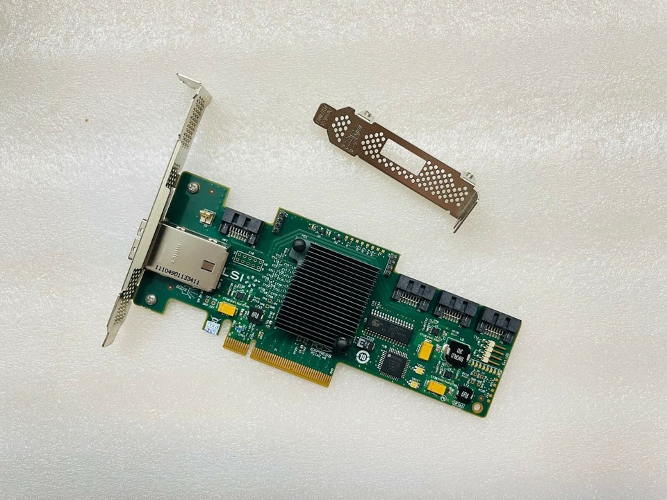 LSI SAS 9212-4i4e 6Gb SAS Controller Card HBA Card Internal External IT ...