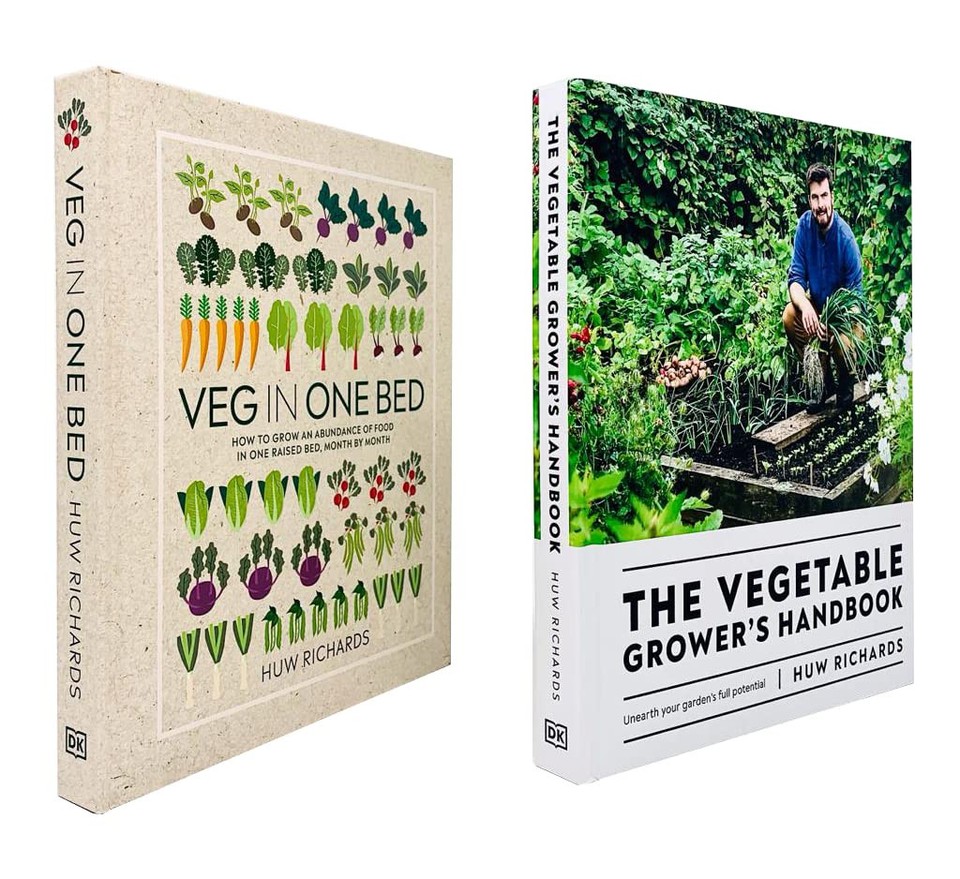 Huw Richards Collection 2 Books Set (Veg in One Bed, The Vegetabl | eBay