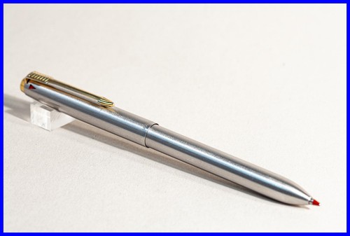 1970/80s Parker Stainless Steel 4 Colors Print Ballpoint Pen - Germany ...