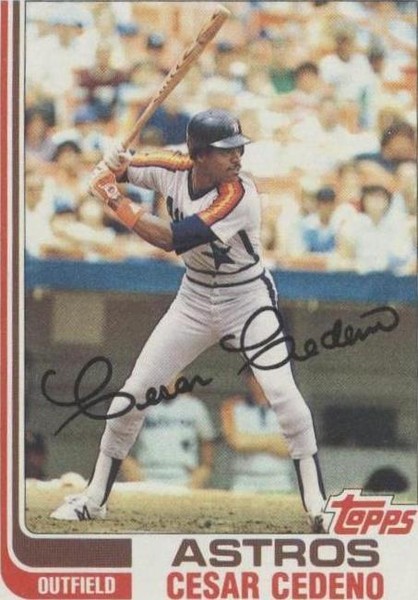 1982 Topps - #640 Cesar Cedeno for sale online | eBay