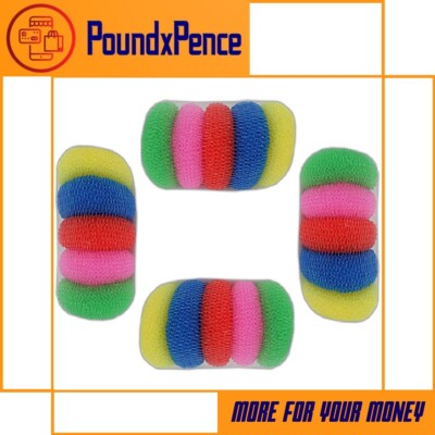20X ASSORTED PAN SCOURERS PLASTIC MESH SCOURING PADS KITCHEN CLEANING ...