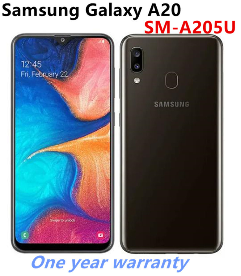 Samsung Galaxy A20 SM-A205U - 32 GB - Black (Unlocked) (Single SIM) for ...