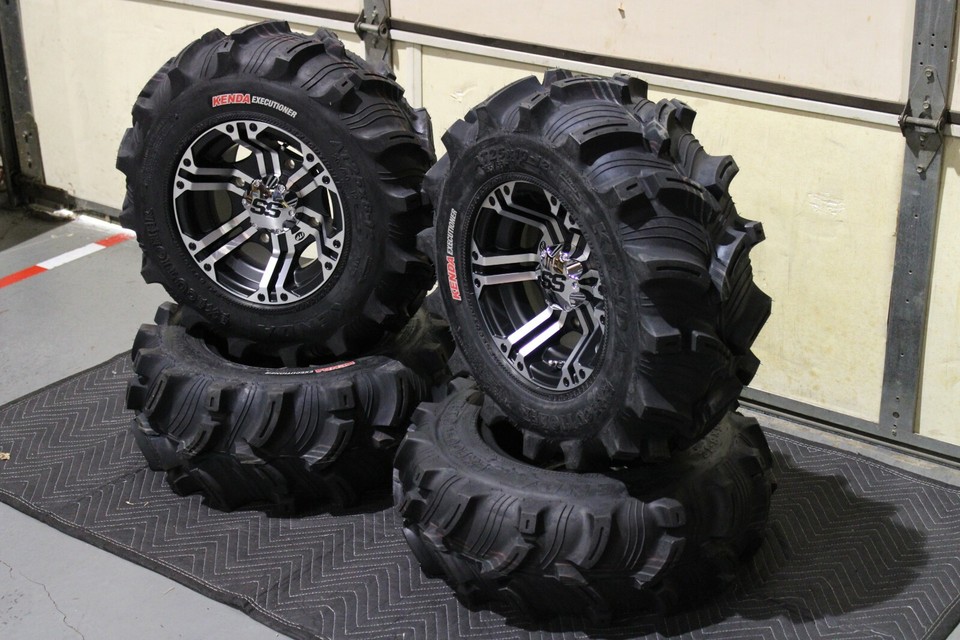 POLARIS RANGER 570 25" EXECUTIONER ATV TIRE & ITP SS212 M WHEEL KIT ...