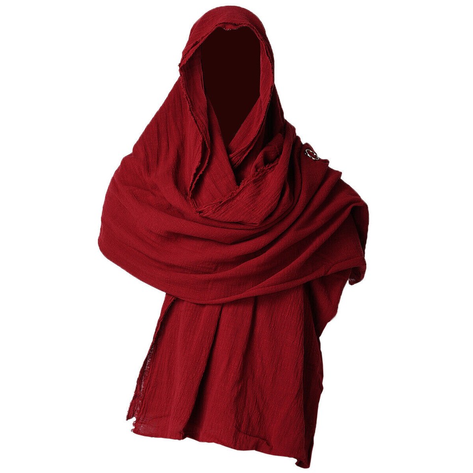 Medieval Shaman elven ranger Shawl Men Wrap Cloak Post Apocalyptic Men ...