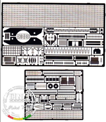 Eduard 53002 1/350 German Bismarck Detail Set for Tamiya kit | eBay