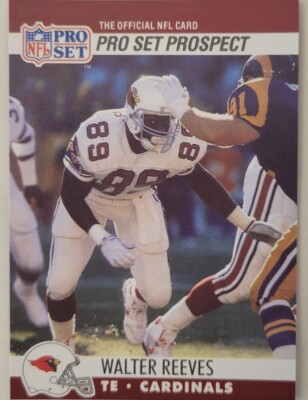 Walter Reeves 1990 Pro Set NFL Football Card Arizona Cardinals | eBay