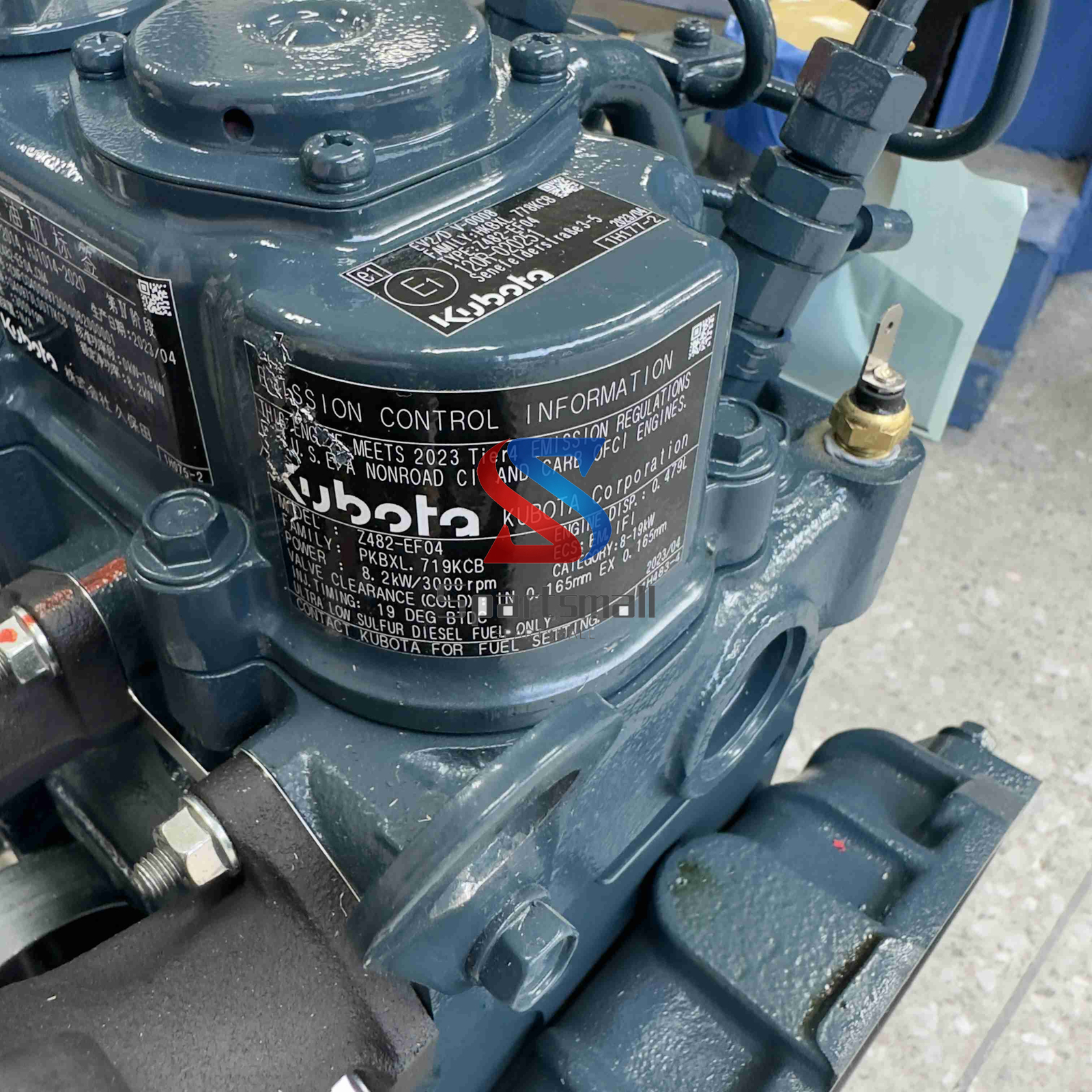 Z482-EF04 ENGINE Assembly 3000RPM 8.2KW For Kubota Z482-EF04 CN4 ENGINE ...