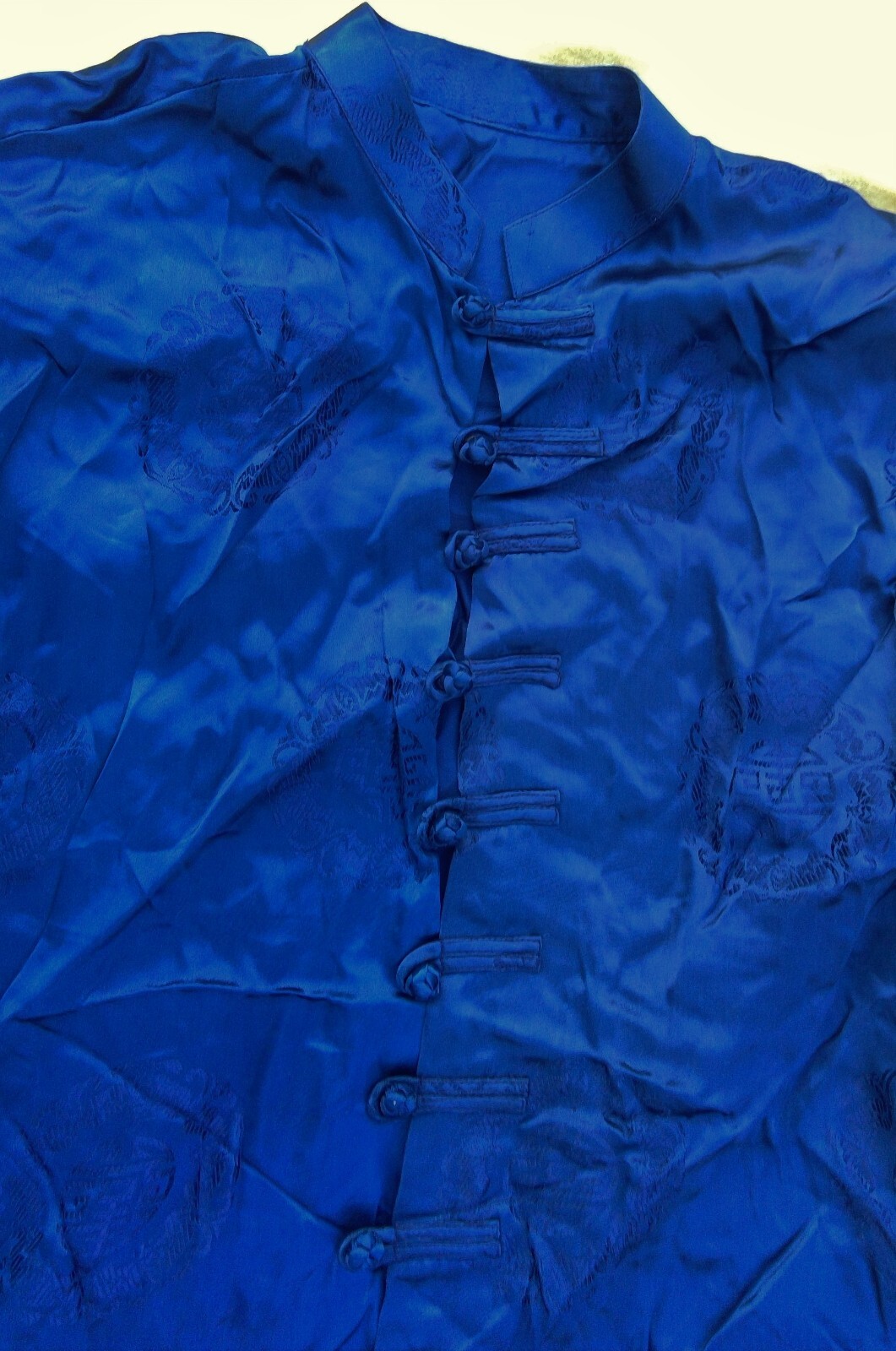 Men's Asian Chinese Jacket Top Frog Closures L chest:… - Gem