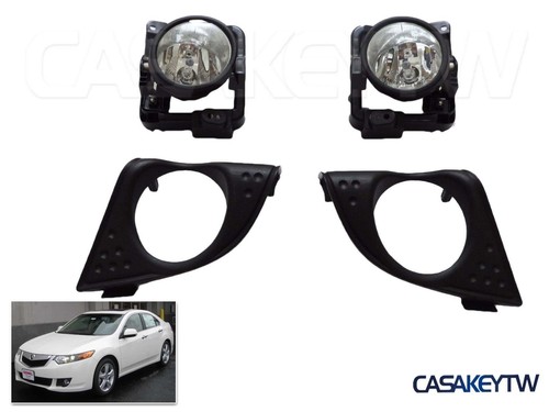 NEW Pair 09-10 TSX OE Style FOG LIGHT LAMP W/BULBS FOGLIGHT CU2 FHT | eBay