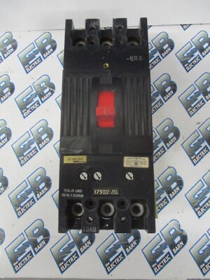 GE THFK236F000 175A Trip 600V 3P BLK NO RED TRIP Circuit Breaker | eBay