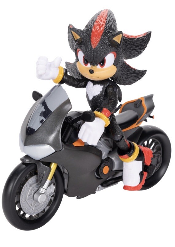 Sonic The Hedgehog 3 12cm Shadow & Motorcycle Playset For Kids, | eBay