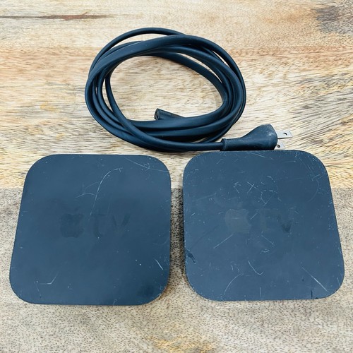 Lot Of 2 model a1427 apple tv 3rd Gen no remote For Parts Or Repair ...