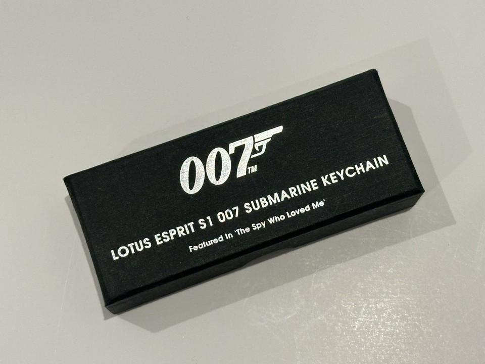 Lotus Esprit S1 Key Chain James Bond 007 Silver The Spy Who Loved Me | eBay