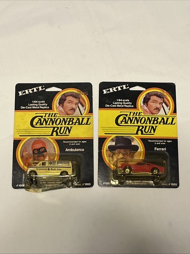 ERTL Cannonball Run Ambulance And Ferrari | eBay