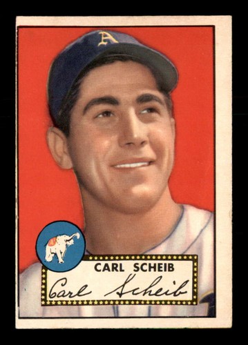 1952 Topps #116 Carl Scheib VG X2629629 | eBay