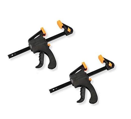 Grip Clamp Clamps for Woodworking F Clamp C Clamp, Woodworking 2 Pack 4 ...
