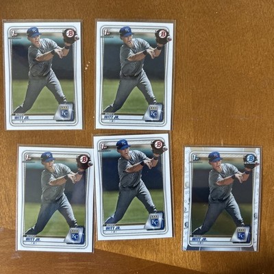 Bobby Witt Jr Lot of 5 2020 Bowman 1st Chrome 2019 RC Rookie | eBay