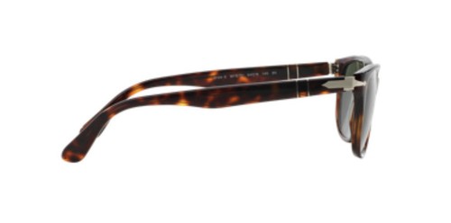 PERSOL WRAP DARK TORTOISE NON POLARIZED GREEN SUNGLASSES PO3104S 9015/ ...