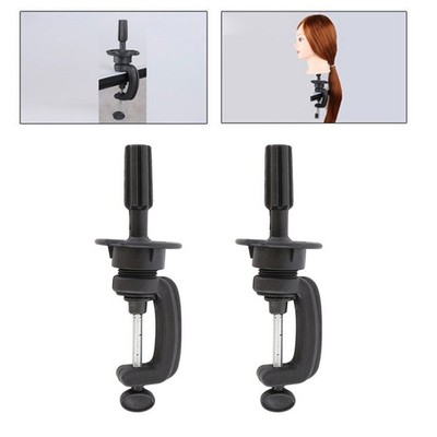 2 Pcs Hairdressing Practice Holder Barber Accessories Model Head | eBay ...