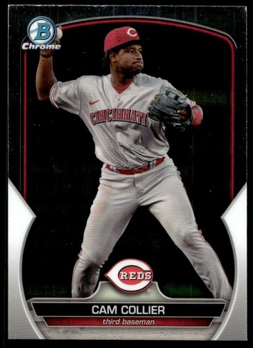Cam Collier 2023 Bowman Chrome BCP-239 Cincinnati Reds Baseball Card | eBay