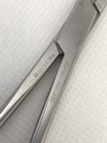 V Mueller SU 6100 Glassman Non-Crushing Gastrointestinal Clamp Straight ...