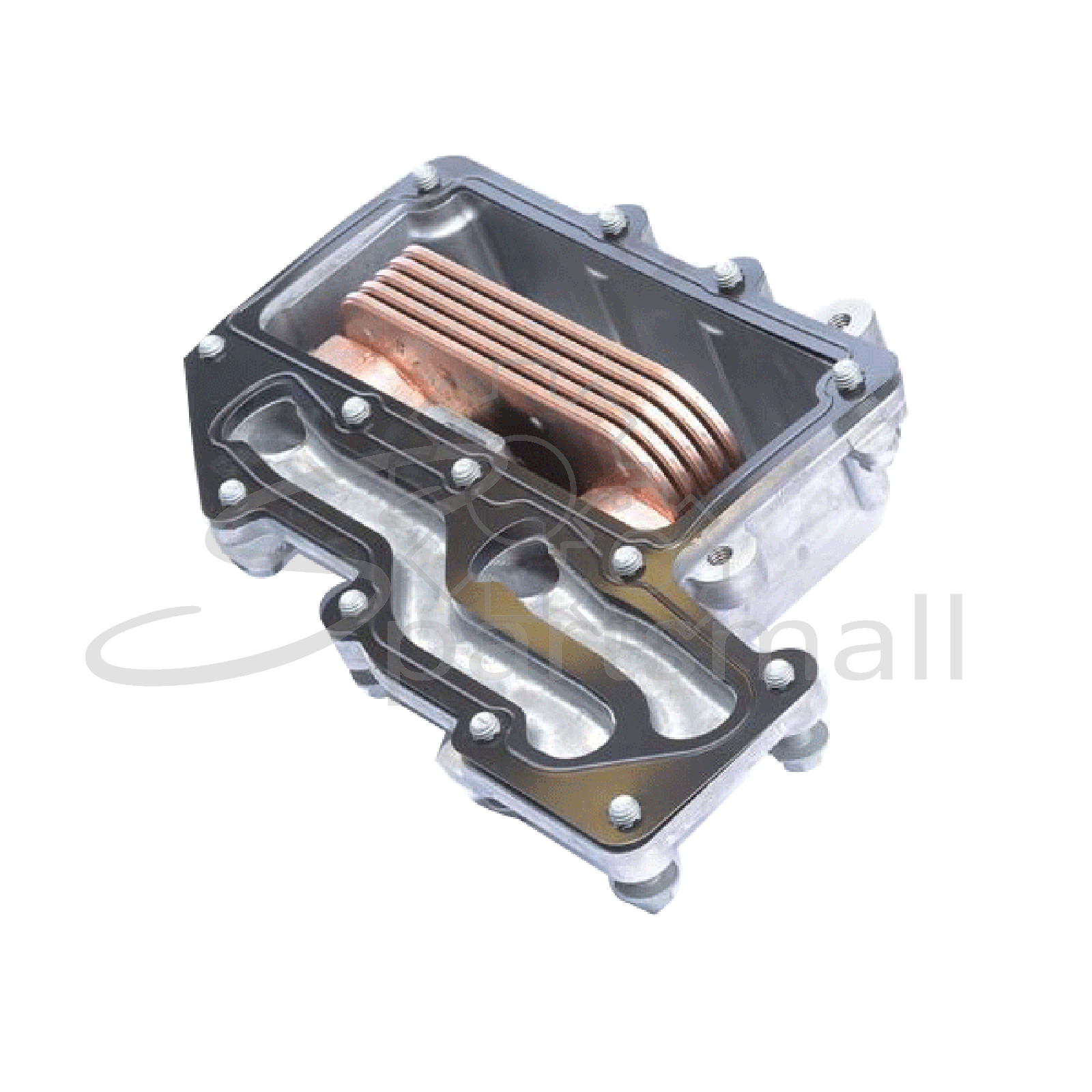 NEW Oil Cooler 4134W001 4134W025 For Perkins 1104A-44 1104C-44 1104C ...