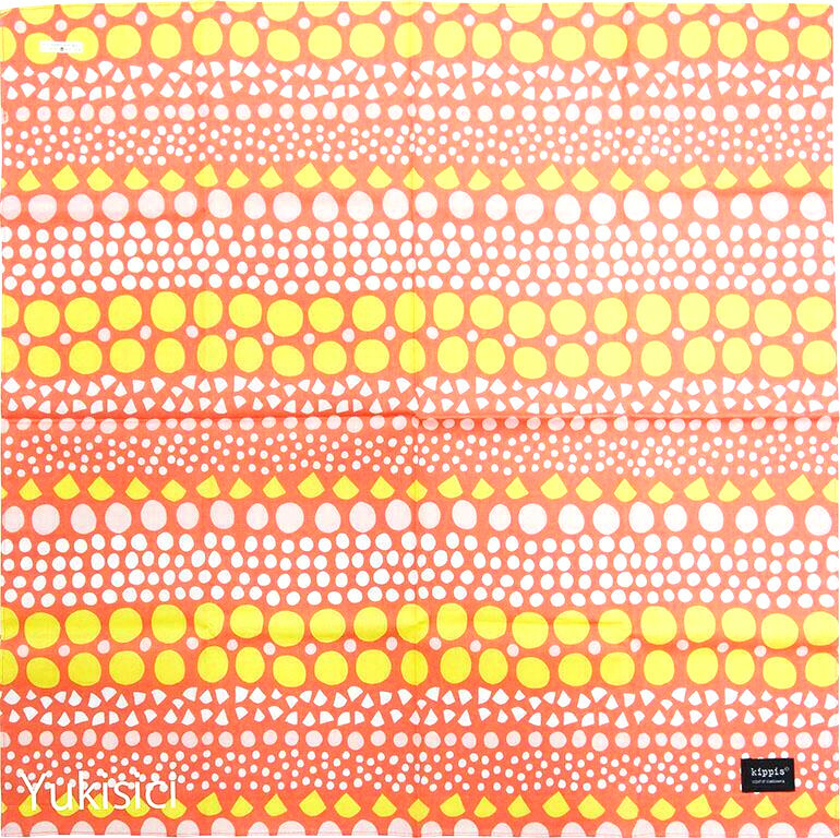 Kippis Japan Cotton Scarf Northern Europe Style Circle Pattern & Logo ...