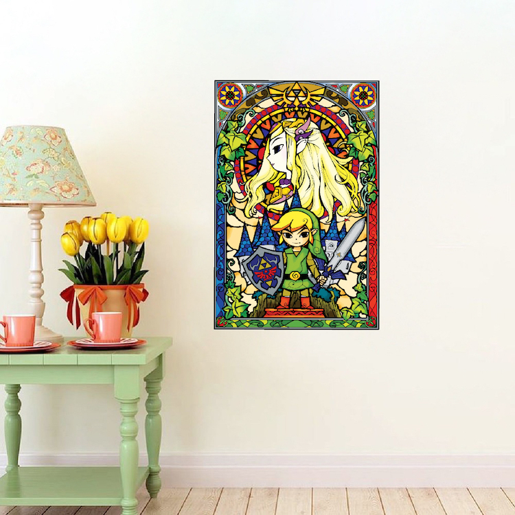 Legend Of Zelda Wind Waker Wallpaper Stained Glass The Legend Of Zelda