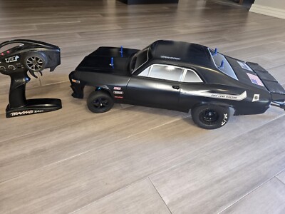 Rc Traxxas Drag Slash Car 69 Nova R/c Dragster Brushless Vxl 3s Radio ...