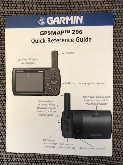 Garmin GPSMAP 296 Aviation for sale online | eBay