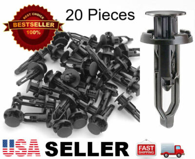 20 Plastic Rivet Fastener Clip Retainer Screw For Toyota Scion Bumper ...