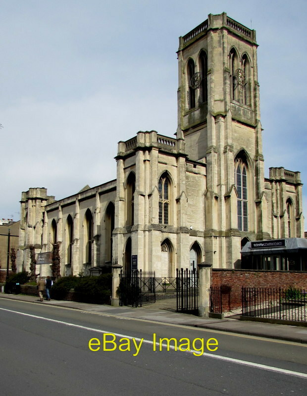 Photo 6x4 Church of the Holy Trinity Cheltenham Viewed across the A46 ...