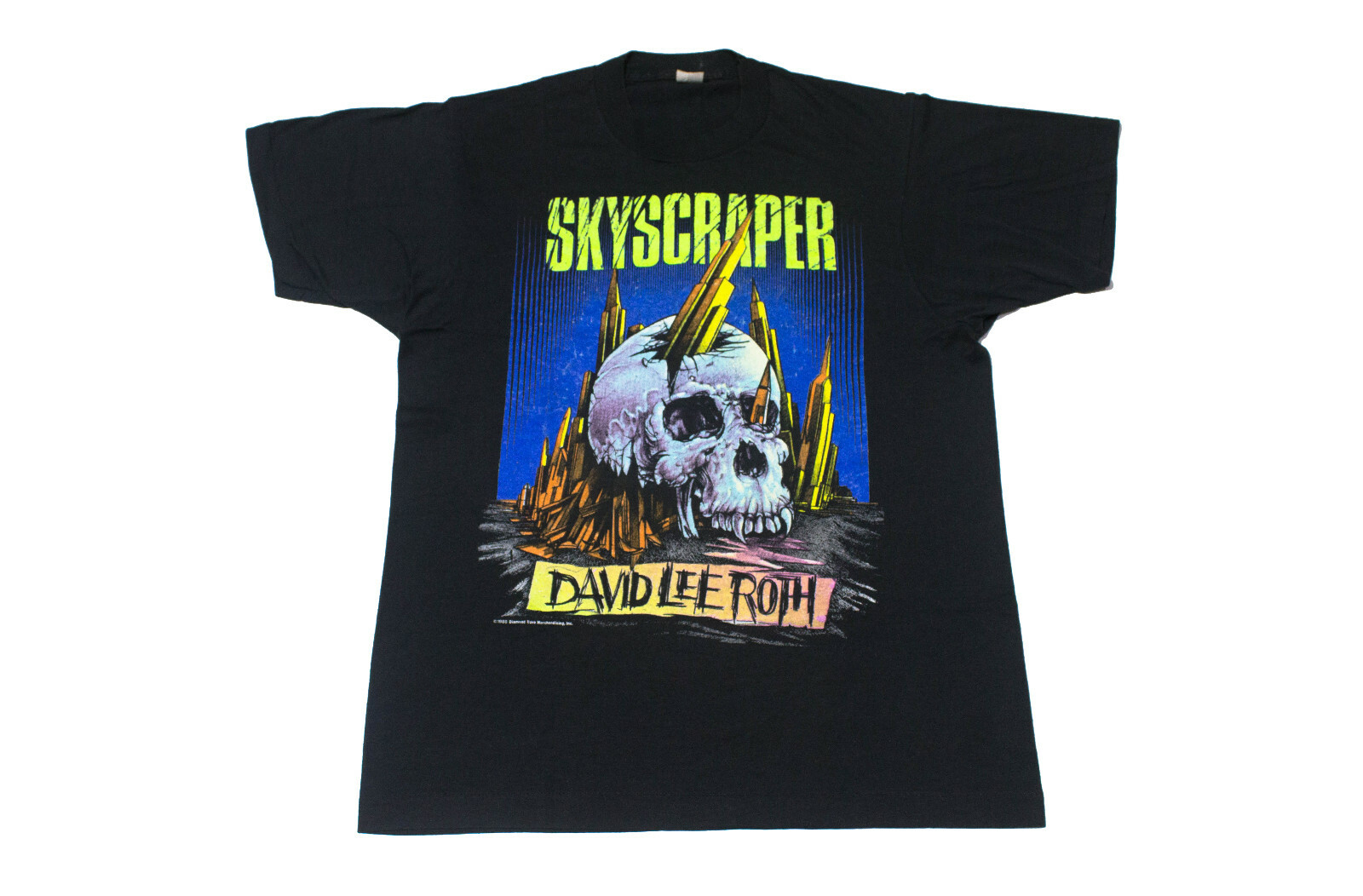 Vintage 80s David Lee Roth T Shirt 1988 Skyscraper Wo… - Gem