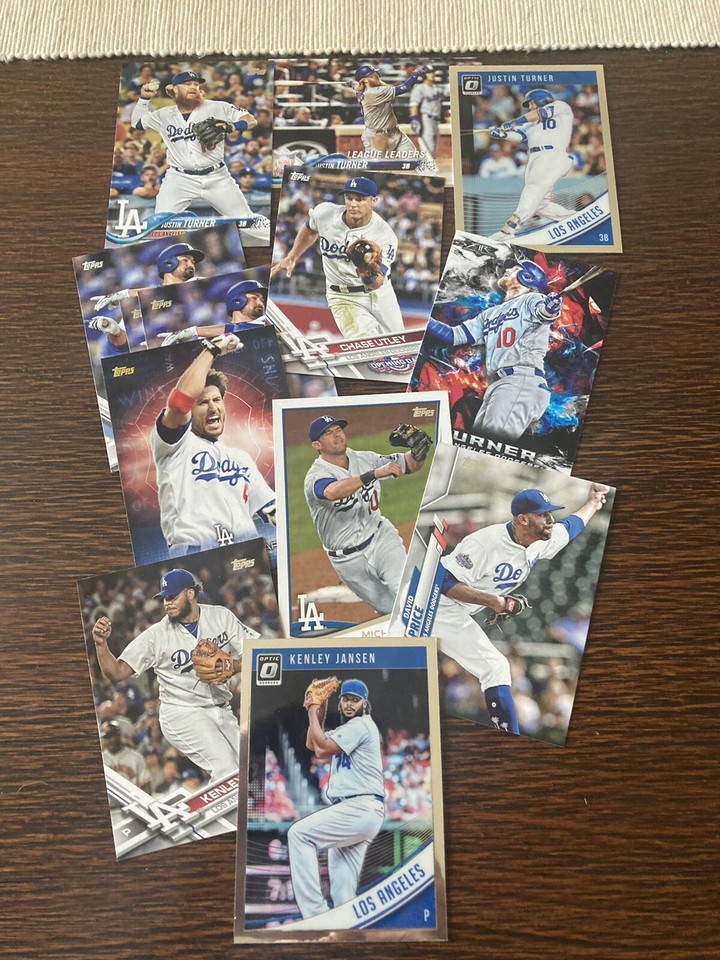 AMAZING 1/1 Los Angeles Dodgers ~240 Baseball Card Stars/HOF lot! Rare ...