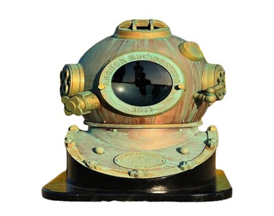 Antique Old Scuba Diver Helmet Replica, Vintage Quality, Collectibles ...