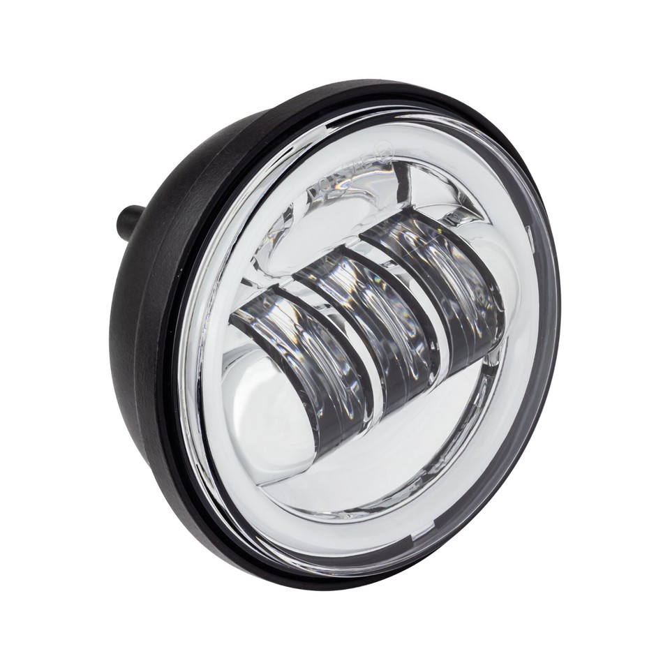 Eagle Lights 7" Chrome Gen 2 LED Headlight Spot Light Kit '14-'23 ...