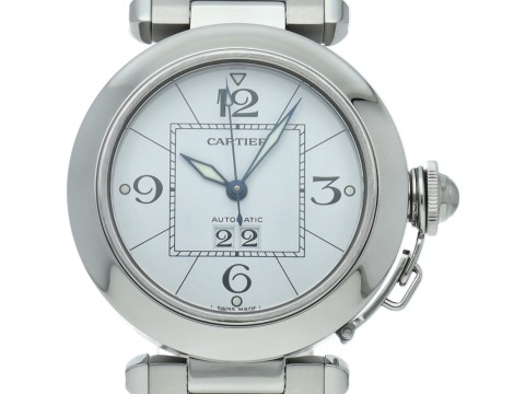 CARTIER Pasha C Big Date W31055M7 #L1004 | eBay